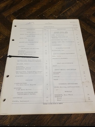 International cub cadet tractor parts catalog book manual | eBay