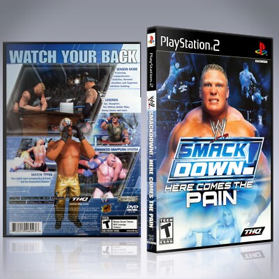 PS2 - NO GAME - WWE Smackdown! Here Comes The Pain | eBay