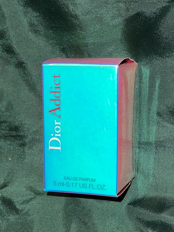 FULL 2003 Dior Addict 5ml .17 Oz Eau De Parfum Perfume Miniature Travel ...