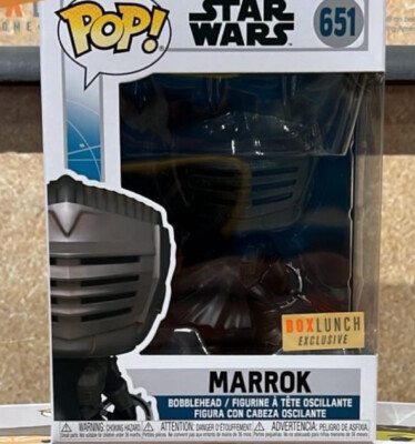 Funko Pop Marrok #651 Boxlunch Exclusive Star Wars + Protector | eBay