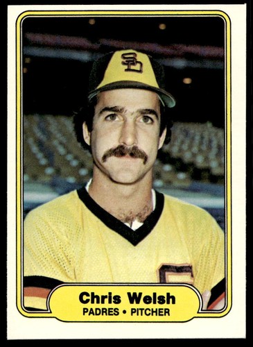 1982 Fleer 584 Chris Welsh San Diego Padres RC Baseball Card | eBay