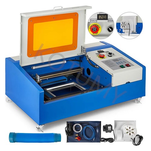 40W CO2 USB Laser Engraving Cutting Machine Engraver Cutter With ...