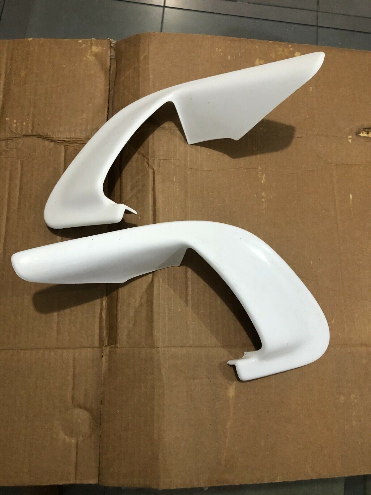 FRP 1 Pair L+R Body Side Air Vent Scoop Valance Fit For Toyota MR2 SW20 ...