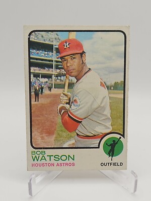 1973 Topps #110 Bob Watson Vintage Houston Astros Baseball Card | eBay