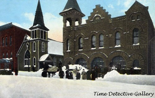 The Red Jacket Fire Hall, Calumet, Michigan - Historic Photo Print | eBay
