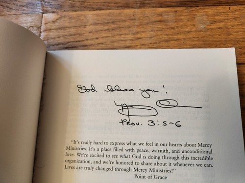Nancy Alcorn SIGNED Echoes of Mercy Ministries 1992 Soft Cover COA | eBay