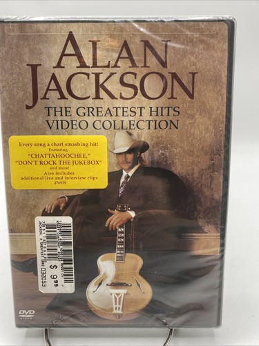 ALAN JACKSON - GREATEST HITS VIDEO COLLECTION (DVD, 2004) Brand New ...