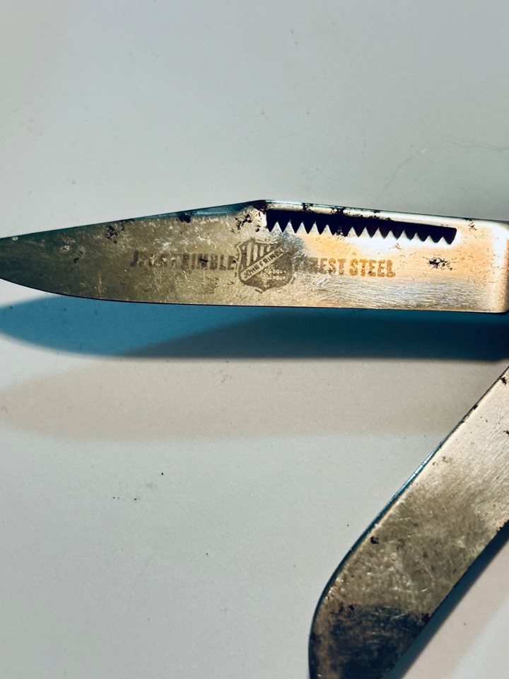 Vintage John Primble Belknap Inc. 5371 Stockman Sync. Pearl Handle Pocket Knife | eBay