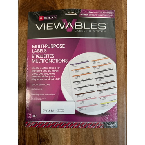 Smead Viewables Color Labeling System Refill Pack #64915- New Sealed | eBay