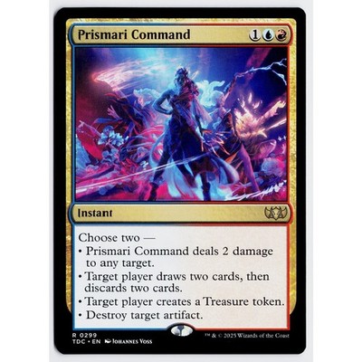 MTG Prismari Command Commander Tarkir Dragonstorm Rare NM | eBay