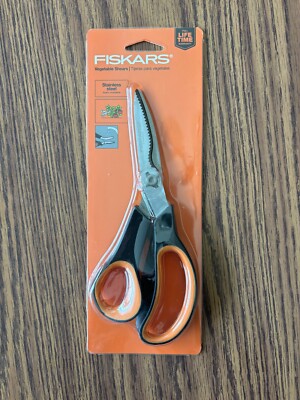 Fiskars Vegetable Garden Stainless Steel Shears, Take-Apart Design - NEW! | eBay