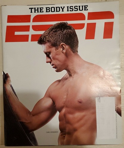 CARL EDWARDS ESPN MAGAZINE 19 OCT 2009 - NASCAR, "THE BODY ISSUE ...