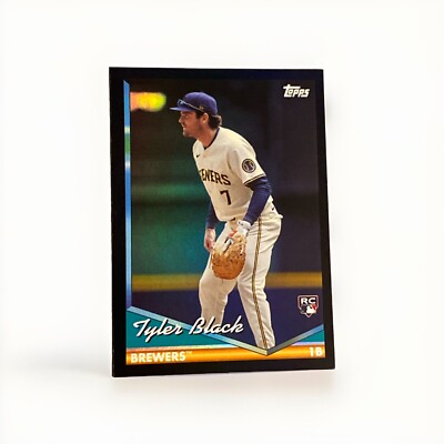 2024 Topps Archives Tyler Black RC Blaster Only Black Foilboard Parallel #290🔥 | eBay
