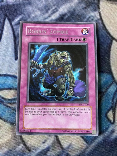 Robbin Zombie / Raubender Zombie Rare Excellent IOC Yu Gi Oh Sammlung ...