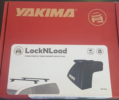 Yakima Lock & Load Fixed Point Track Leg Mount Kit | eBay