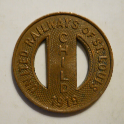 United Railways Company of St. Louis (Missouri) transit token - MO910I ...