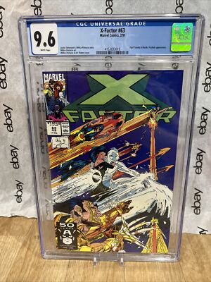 X-Factor #63 CGC 9.6 1991 Marvel Comics Opal Tanaka, Mariko Yashida App ...