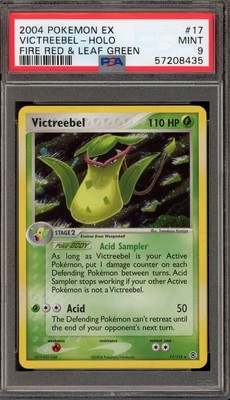 Pokemon Victreebel EX Fire Red & Leaf Green Holo Rare #17 PSA 9 Mint | eBay