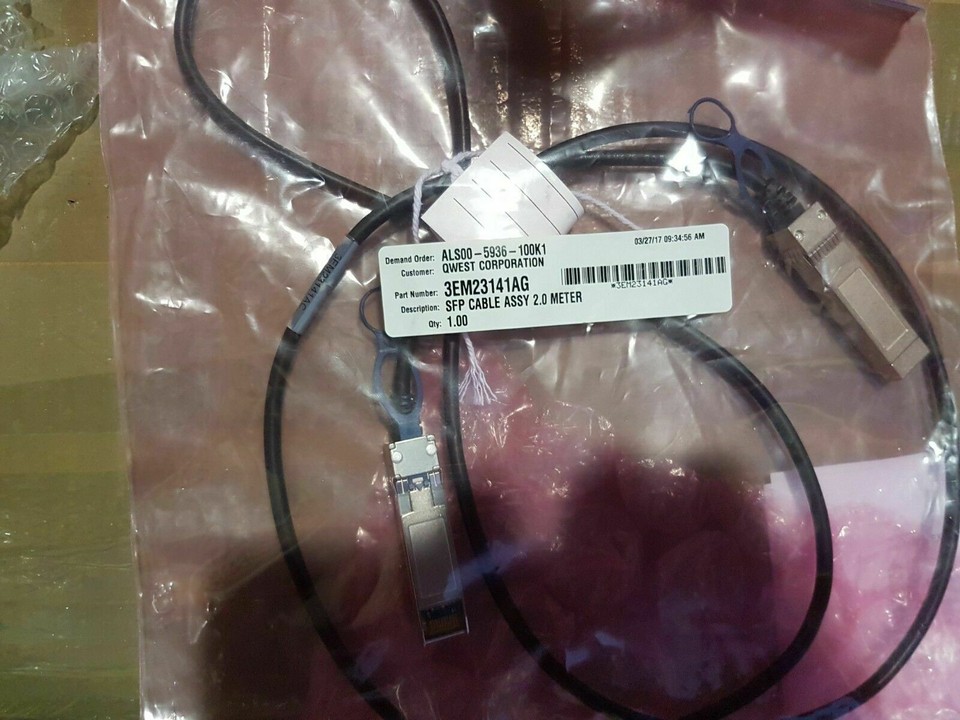 Alcatel 3EM23141AC 9500 MPR SFP Cable UR | eBay