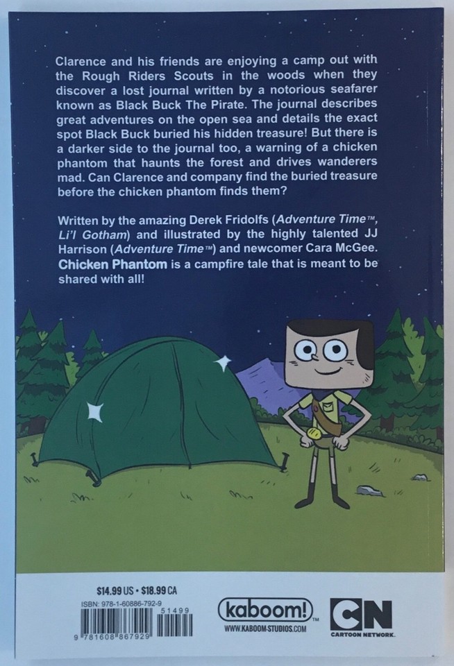 CLARENCE Chicken Phantom by Derek Fridolfs CARTOON NETWORK TPB Book ...