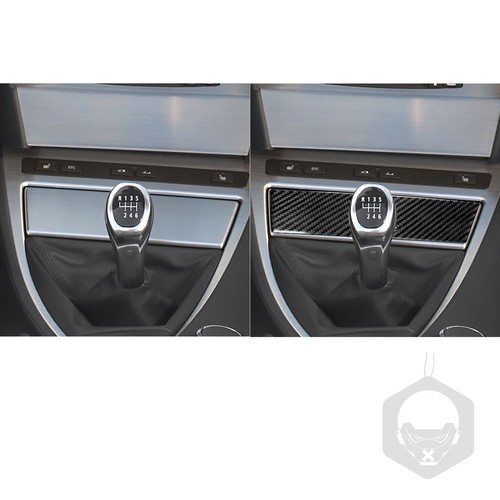 Carbon Fiber Interior Central Storage Box Cover Trim For BMW 6 Series ...