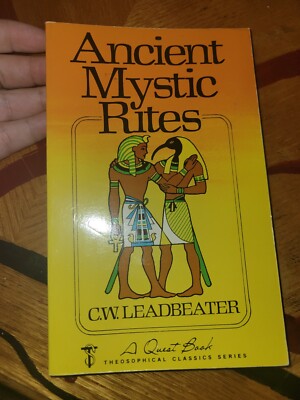 Ancient Mystic Rites by C W Leadbeater: Used | eBay
