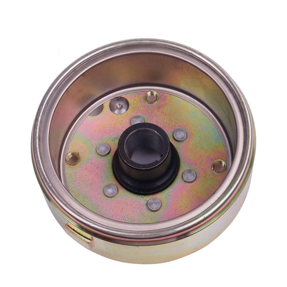 11 Pole Coil Flywheel Magnet Rotor Magneto GY6 125cc 150cc Moped ATV ...
