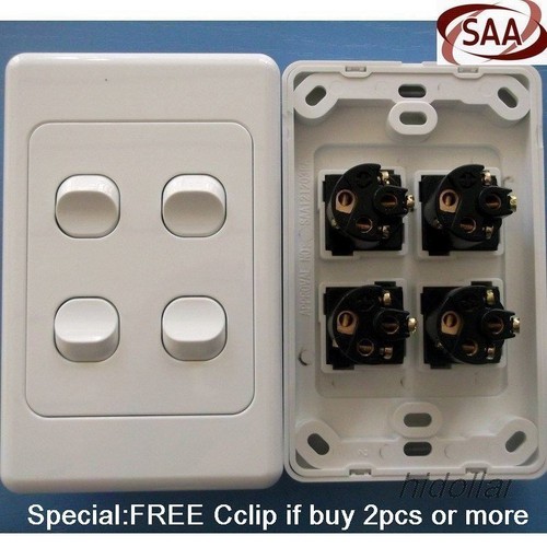 How To Wire A 4 Gang Light Switch Australia | Homeminimalisite.com