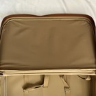 Vtg Samsonite Brown Tan 21x13x7 Handled Suitcase Luggage Brown Soft ...