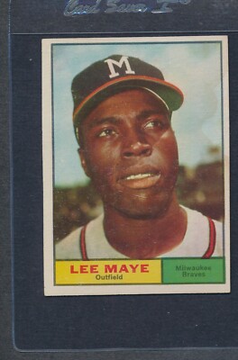 1961 Topps #084 Lee Maye Braves EX/MT *8434 | eBay