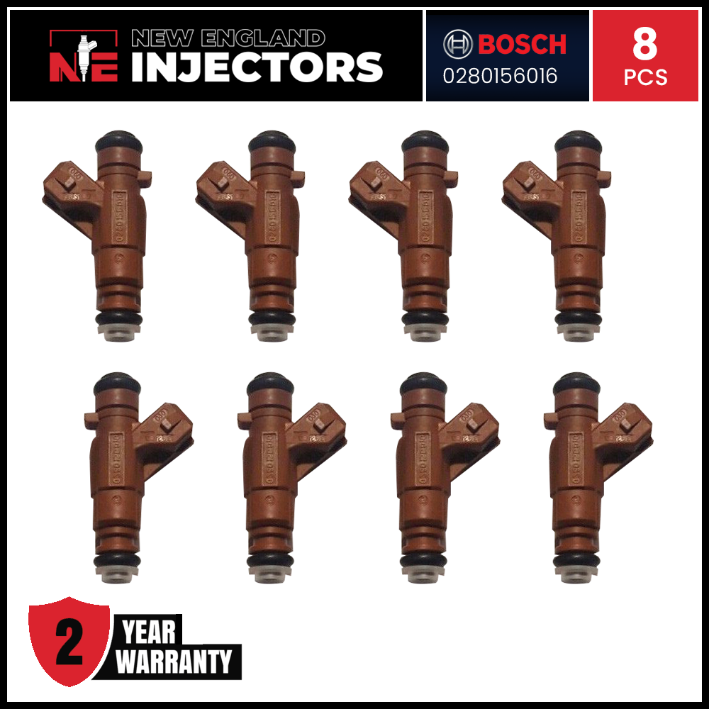 Bosch Flow Matched Fuel Injector Set for Mercedes-Benz V8 4.3 5.0 ...