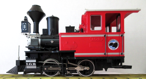 LGB 2117D RED LAKE GEORGE & BOULDER 0-4-0 STEAM ENGINE | eBay