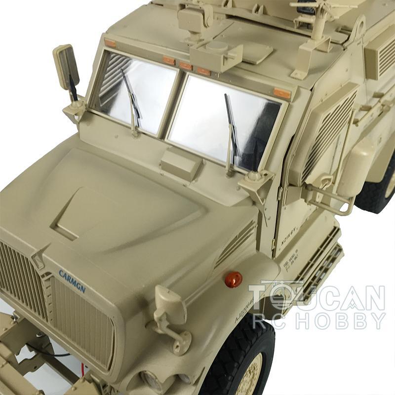 Trumpeter 1/16 WSN RC US MaxxPro MRAP Model Military Car 00815 Radio ...