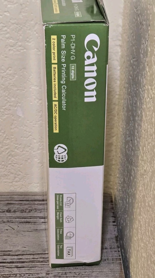 Genuine Canon P1-DHV G Printing Calculator OEM 13803111828| eBay