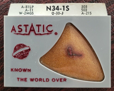 Astatic N34-1s NOS Turntable Stylus Needle (Q-33-J) | eBay