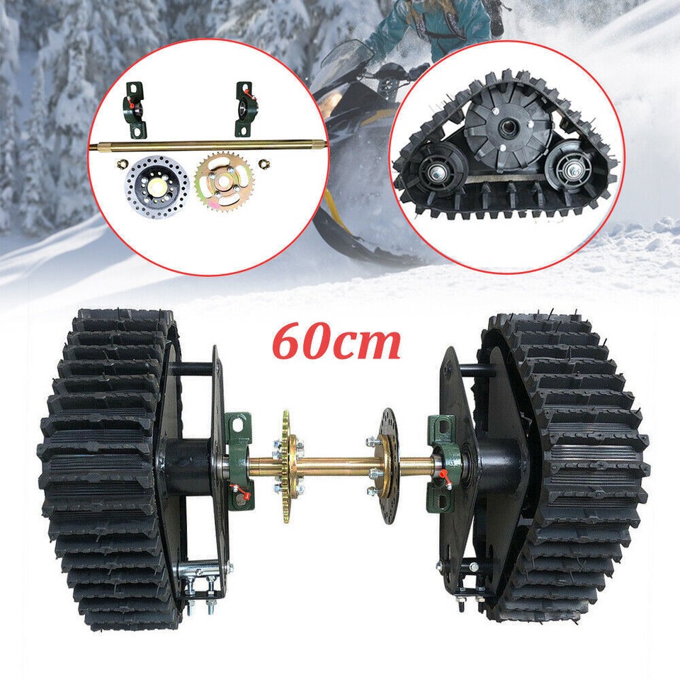 ATV Rear Wheel Buggy Snow Tracks Sand Snowmobile Tracked Vehicle Track ...
