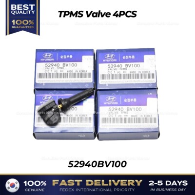 ⭐Genuine⭐ TPMS Valve 4PCS 52940BV100 for Hyundai H1 Staria Kia EV6 | eBay
