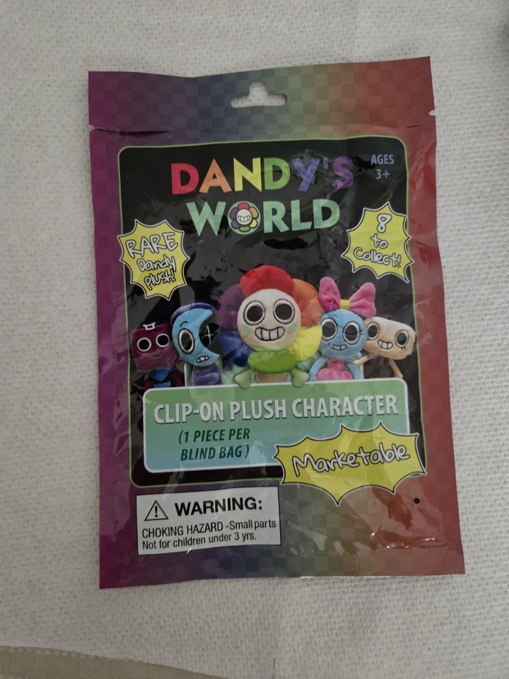 POPPY - NEW DANDYS WORLD CLIP-ON PLUSH NO PIN OPENED BLIND BAG Official Merch | eBay