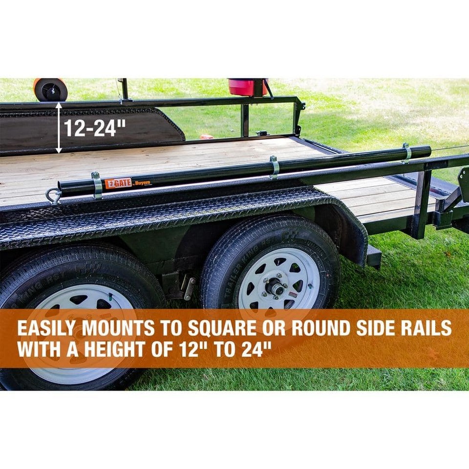EZ Gate Tailgate Assist System for Open Landscape Trailers Ramp Lifts ...