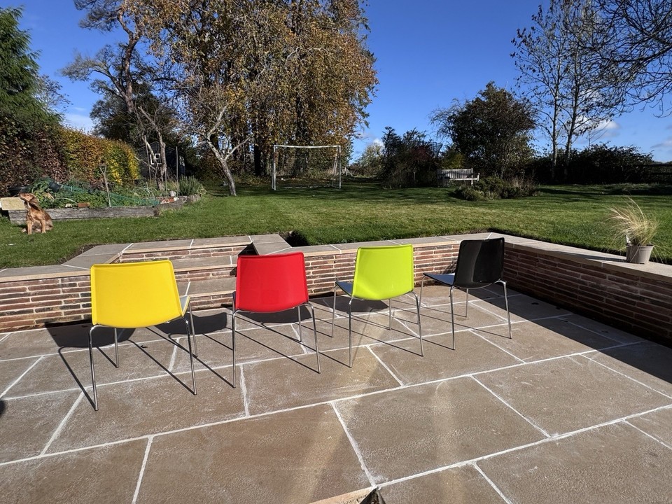 Pedrali Tweet Italian Contemporary Designer Interior Chairs Set Of 8 ...