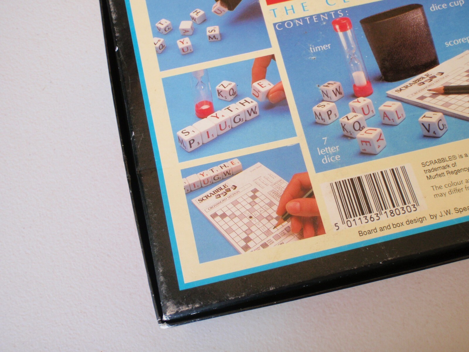 Vintage Scrabble Dice Murfett Regency Spears 1990 Complete | eBay Australia