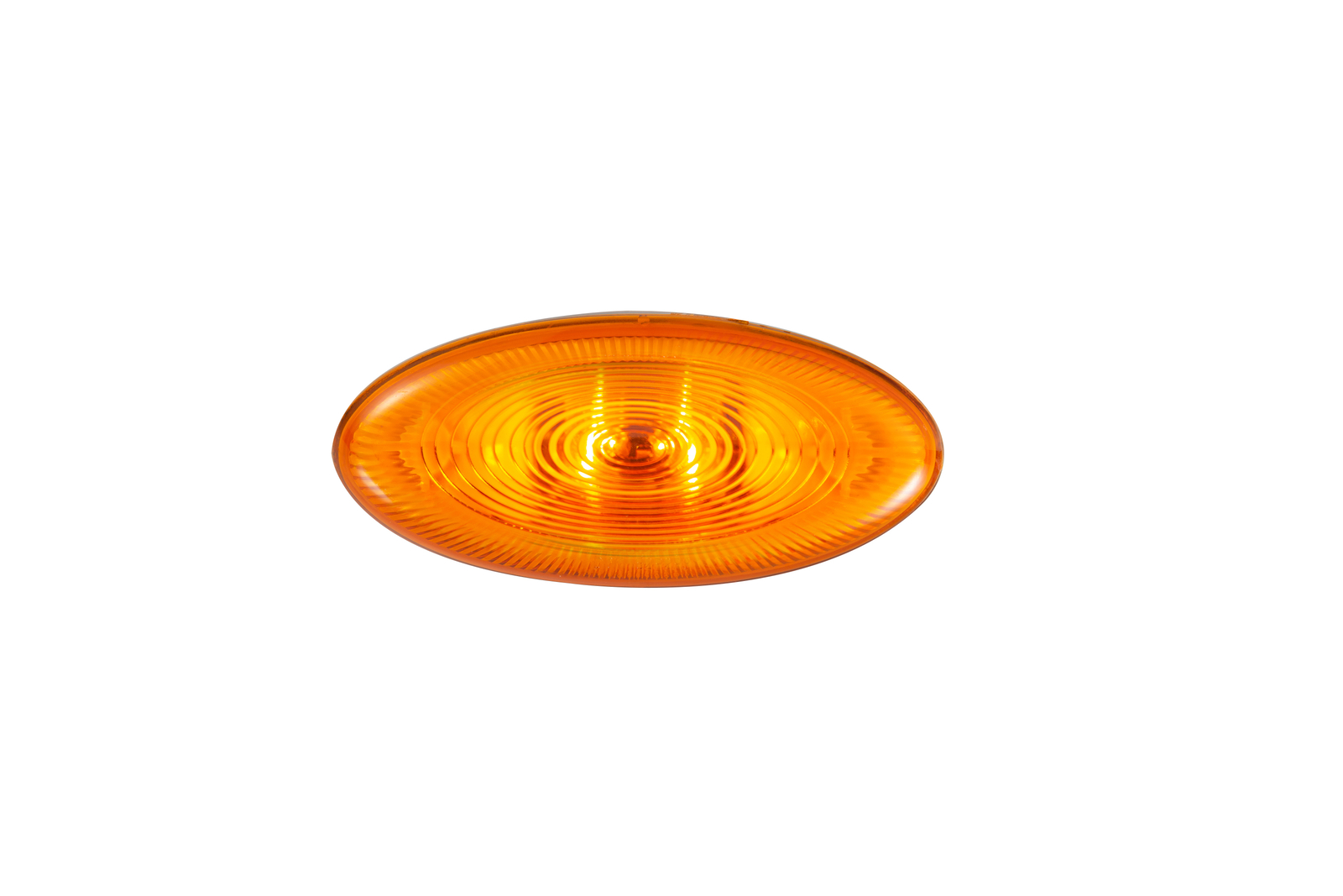 2Pcs Hood Marker Light Amber Side Lamp with Blub Fit For Peterbilt ...