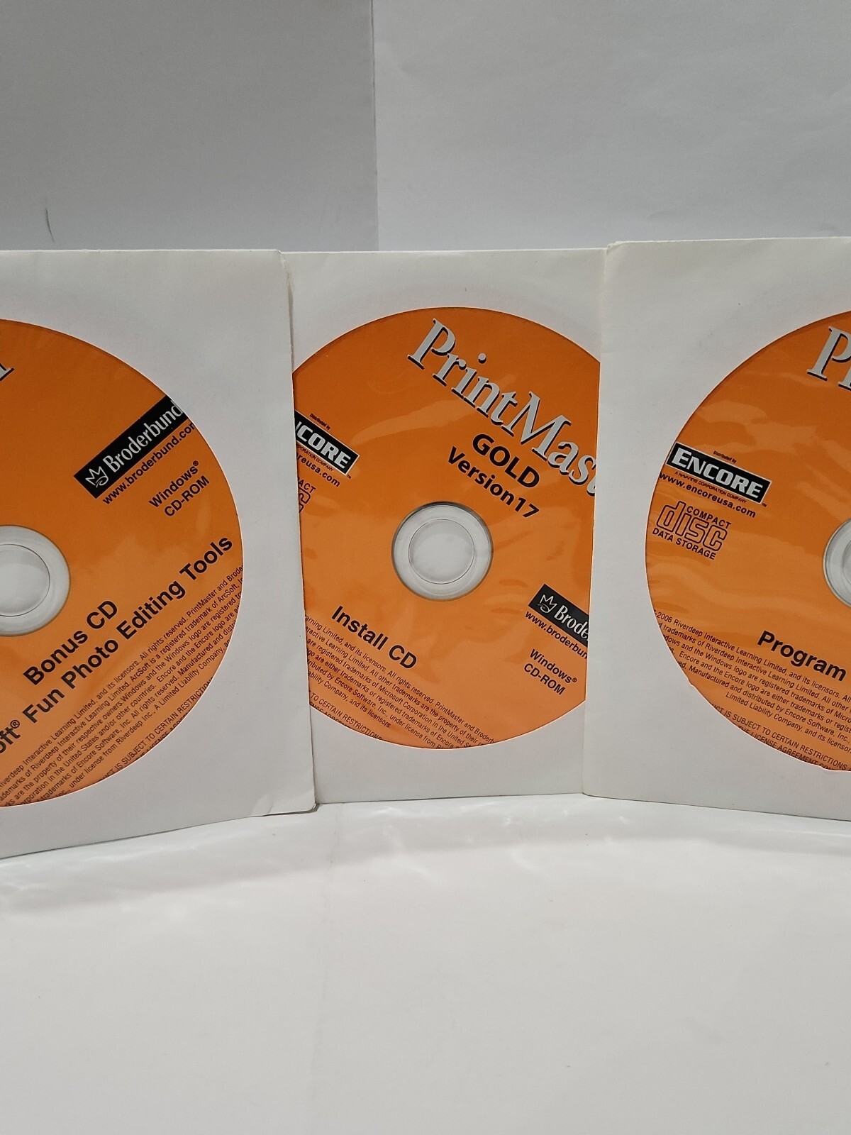 Broderbund PrintMaster Gold Version 17 With Bonus CD | eBay