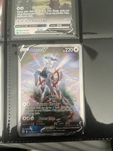 Pokemon Arceus V Alt Art Brilliant Stars 166/172 - Near Mint | eBay