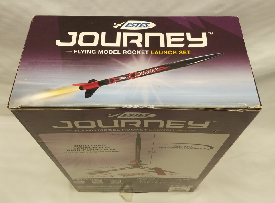 Estes Journey Flying Model Rocket Launch Set EST1441 - Engine Not ...