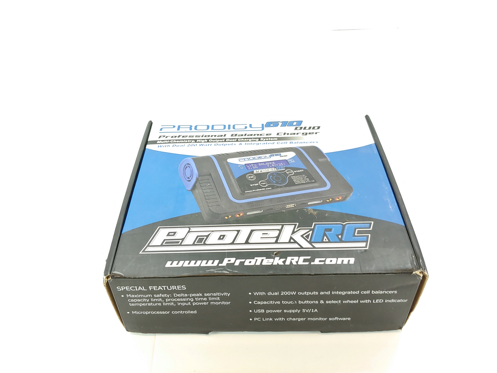 Prodigy 610 Udo Professional Balance Charger Dual 200 Watt Lipo Nimh ...