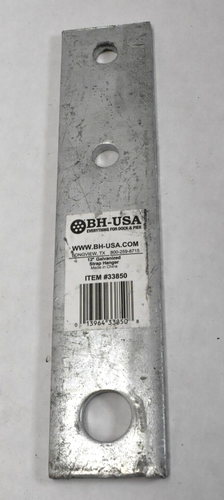 BH-USA 12" Galvanized Pulley Block Hanger 33850 Heavy Duty 1-1/8" x 3/4 ...