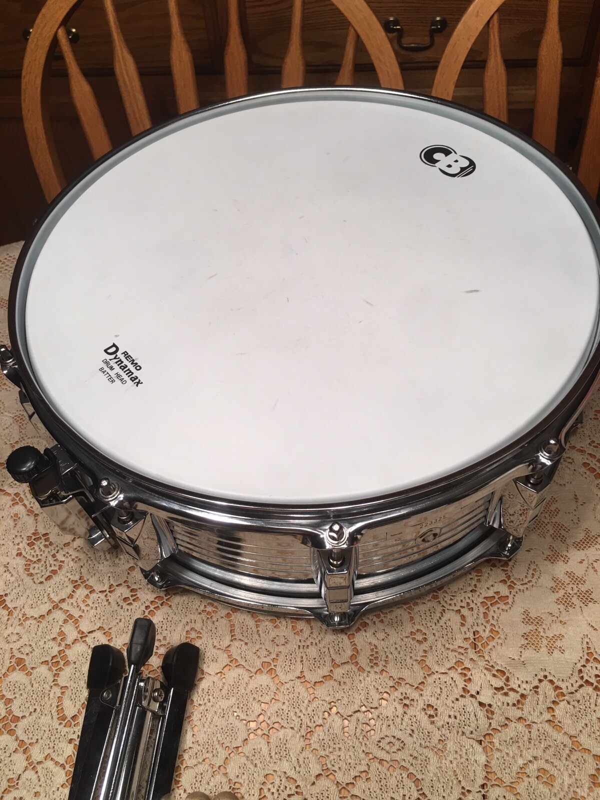 CB700 Dynamax Snare Drum With Carrying Case And Ludwig Stand | eBay