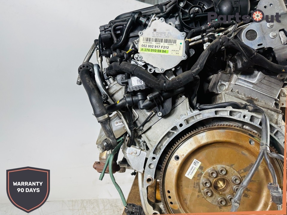 2013-14 Mercedes W207 W212 E350 3.5 V6 RWD Engine Motor Block Assembly ...