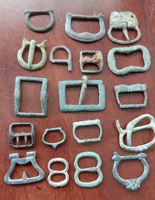 Metal Detecting Finds Job Lot Buckles | eBay UK